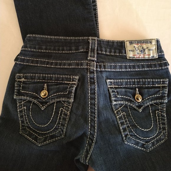 True Religion | Jeans | True Religion Boot Bling Flap Pocket Denim Jean ...